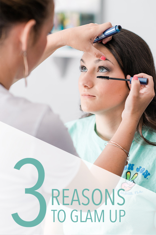Professional Hair & Makeup | 3 Reasons to Glam Up for Senior Portraits